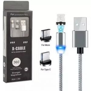 X-CABLES X-Cable Metal Magnetic Cable Charging – SHAHALMI ONLine